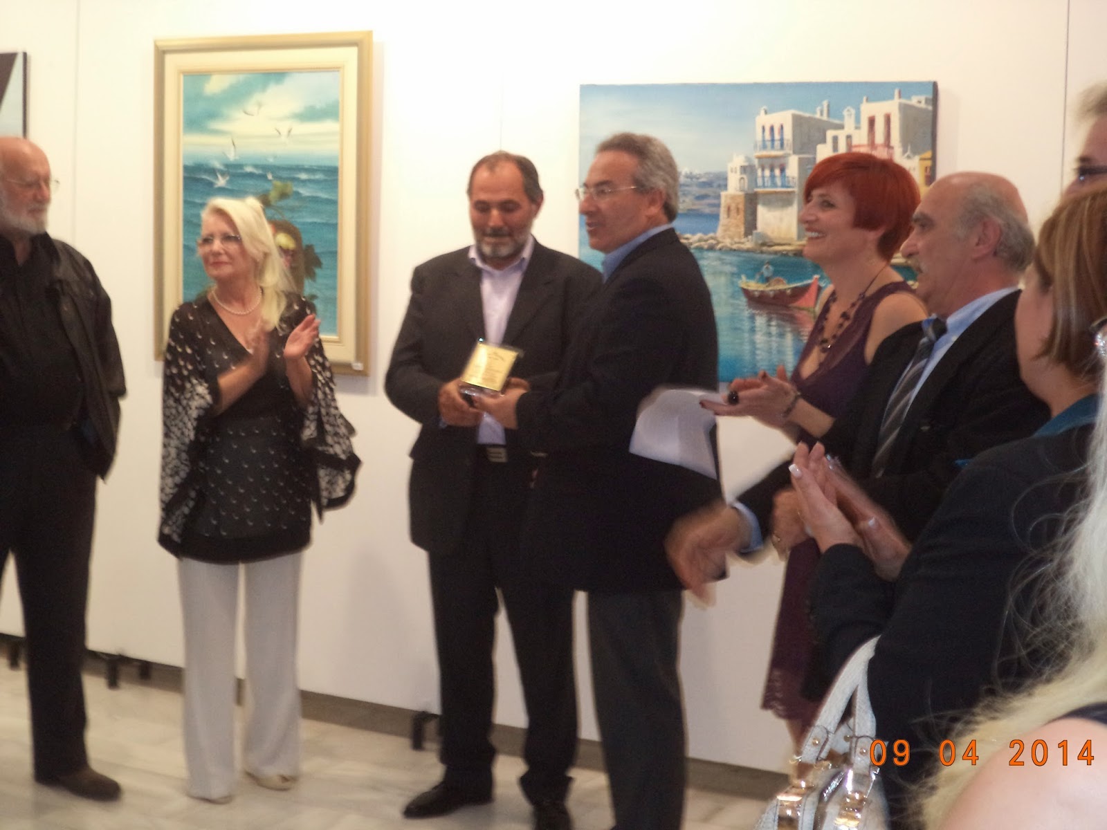 Bonendis art: «Θάλασσα και Χρώματα στο Κερατσίνι» Ομαδική εικαστικη ...