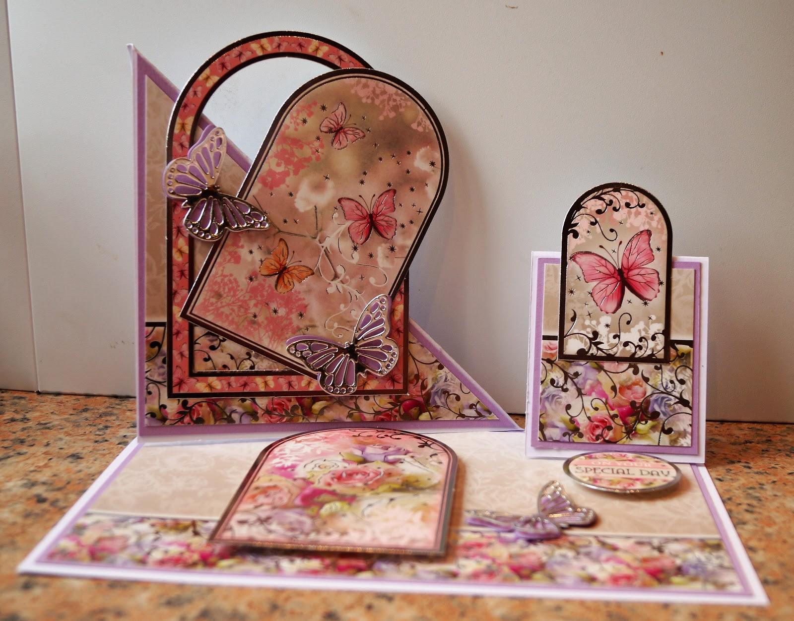 Onions and Paper: Another Double Easel Card