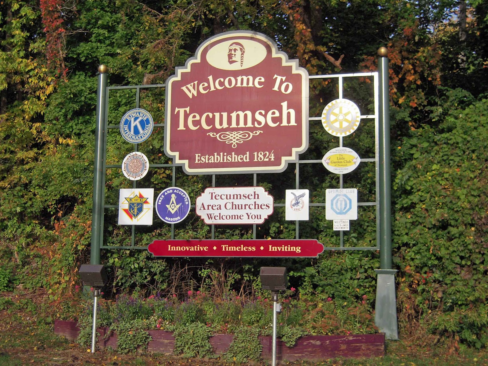 Geographically Yours Welcome: Tecumseh, Michigan Geographically Yours Welcome: Tecumseh, Michigan