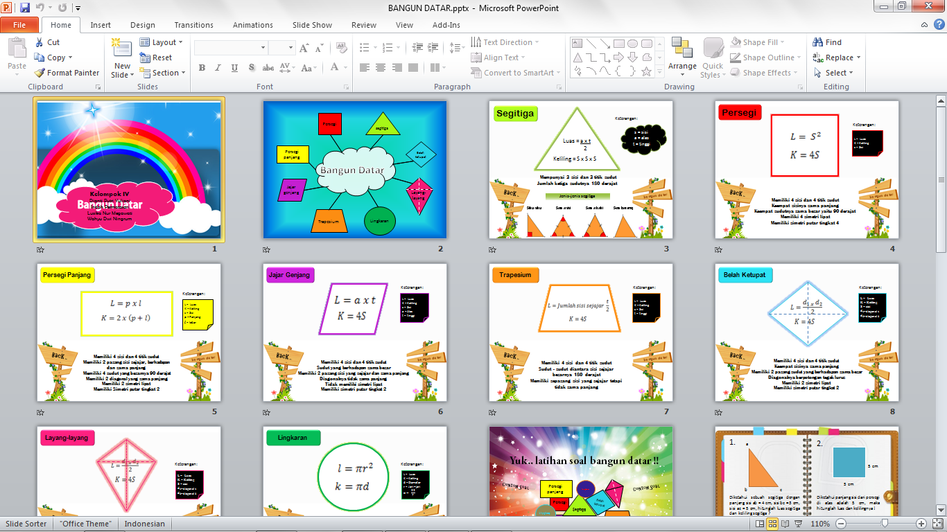 Media Pembelajaran Matematika Mengenai Materi Bangun Datar untuk SD ...