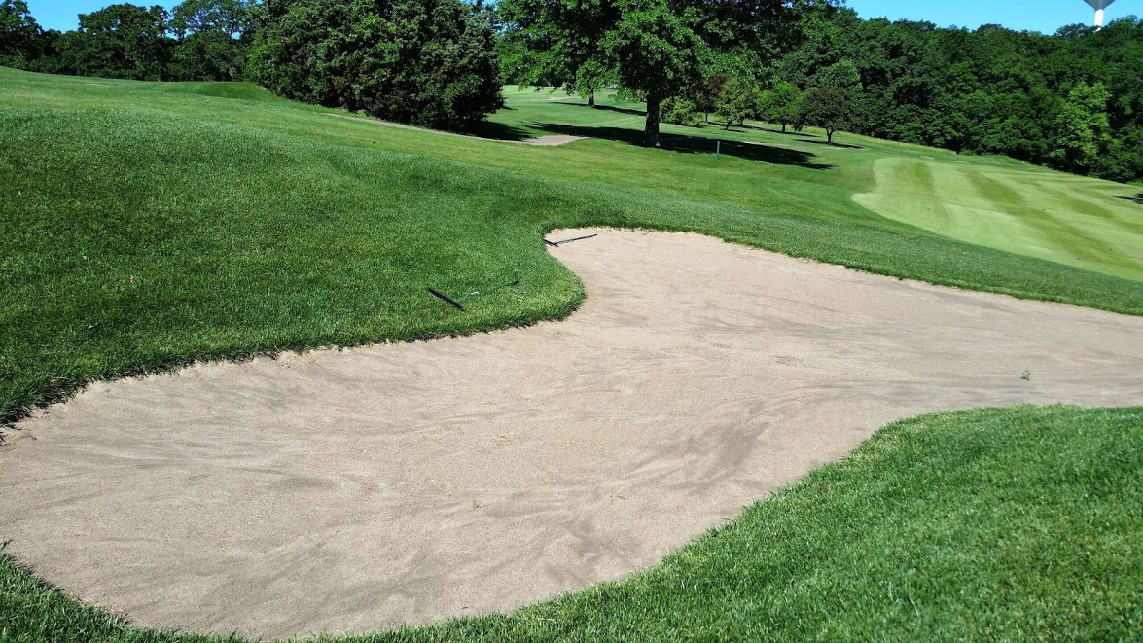 Franklin County Country Club Golf Course Management: New Bunkers