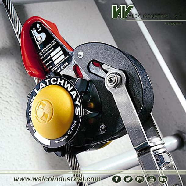 Walco Industrial: Sistemas de proteccion contra caídas - Latchways