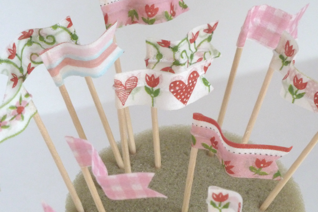 Tutorial banderitas: Papeles Pequeños