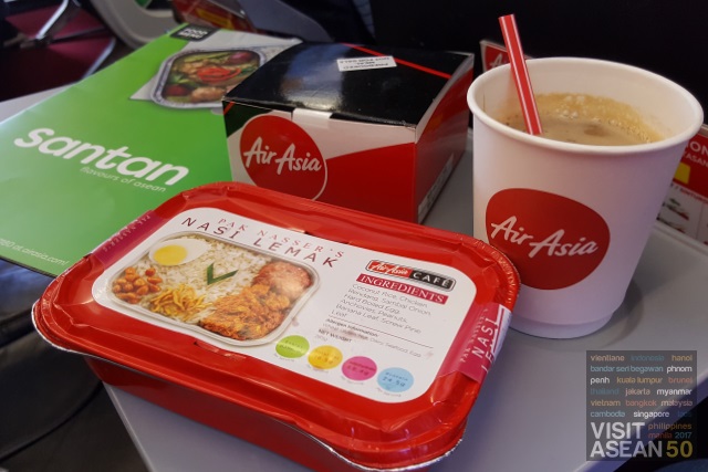 ASEAN Inflight Dining with AirAsia's Santan Menu