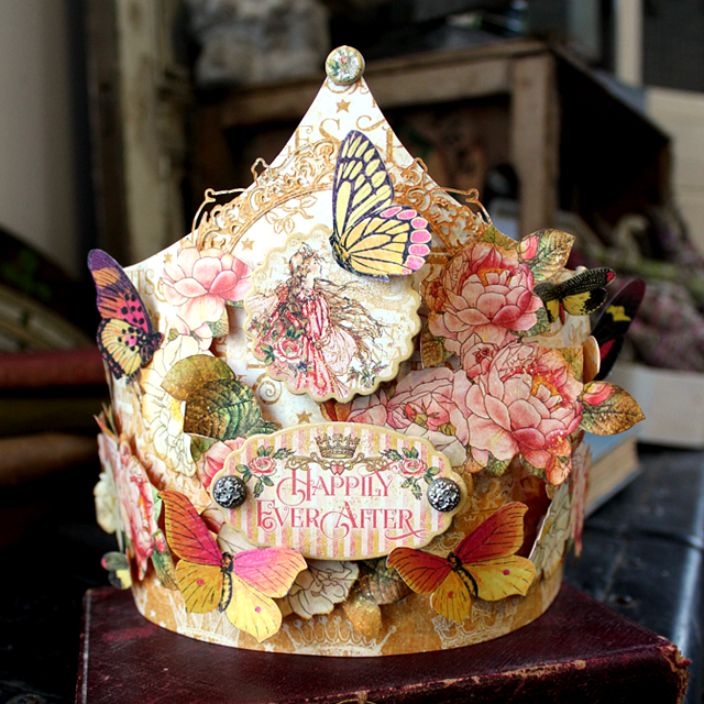 Pixie Hill: Graphic 45 "Princess" Paper Crowns