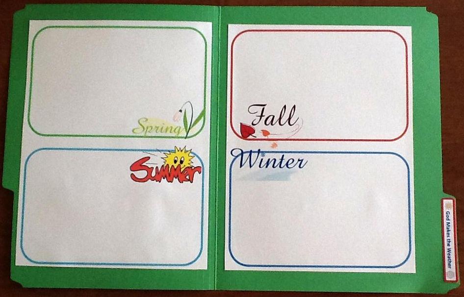 Bible Fun For Kids: God Makes the Weather