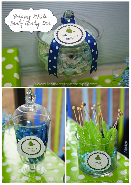 Nellie Design: Customer Approved! Preppy Seersucker 1st Birthday