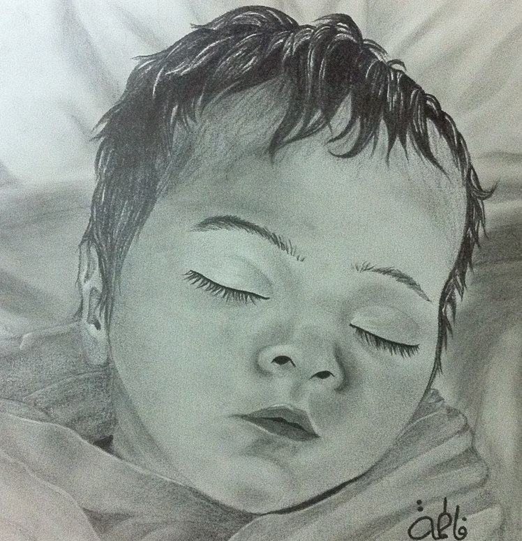 ...Fatima...: Baby, Drawing