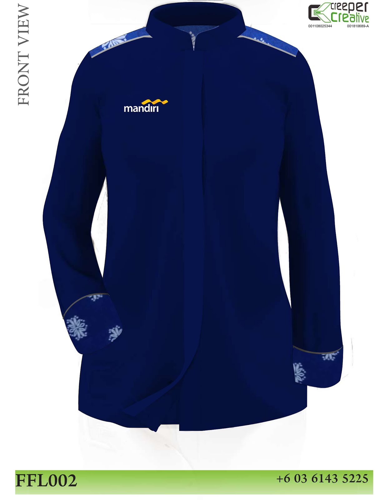 Reka Bentuk Baju Korporat Terbaik