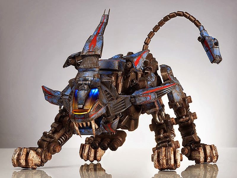a day in a zoider's world: threezero zoids 30th anniversary shield liger