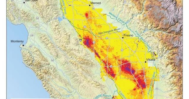 Exurban Nation: California's Central Valley Land Subsidence