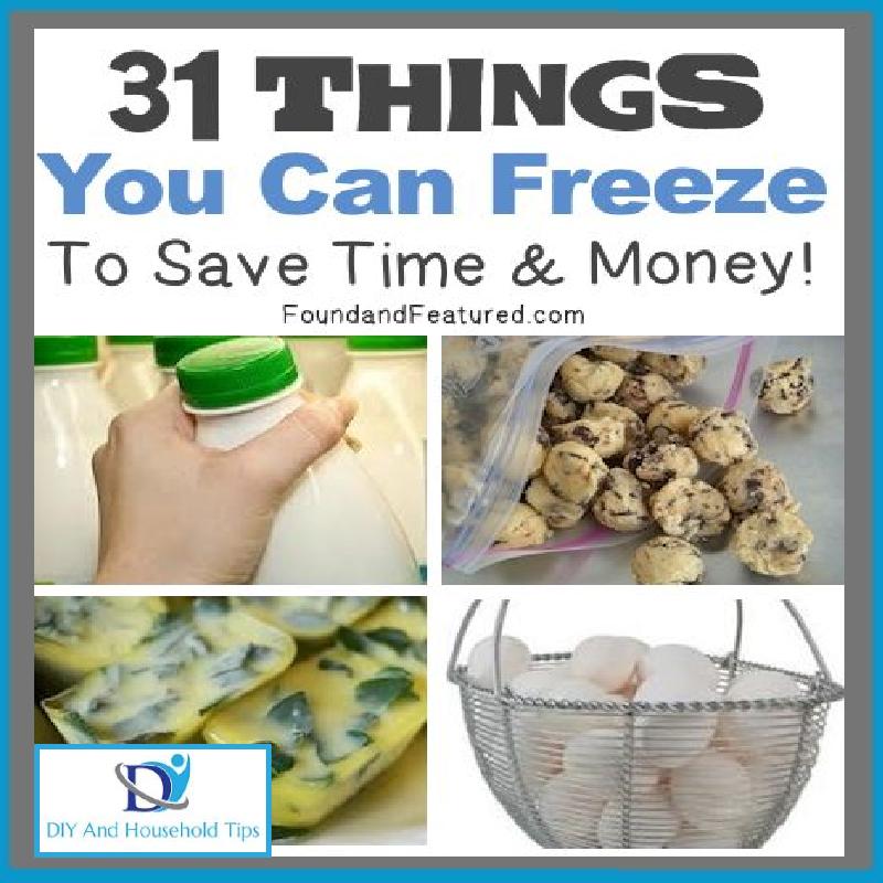 DIY And Household Tips: 31 Things You Didn’t Know You Could Freeze