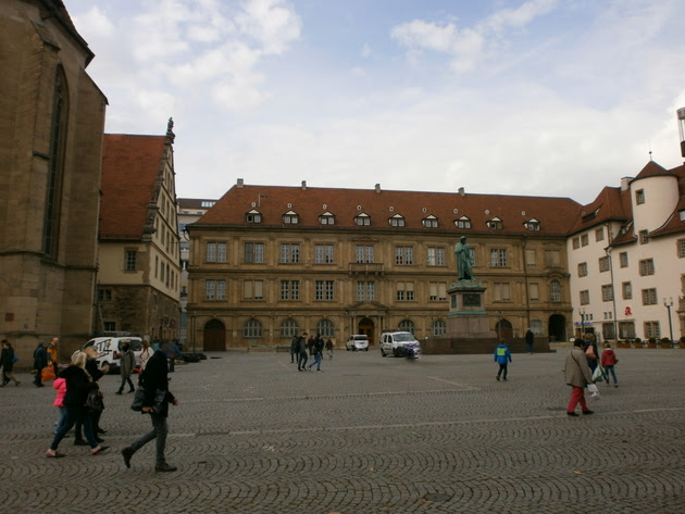 Wege in der Region Stuttgart: Plätze im Stadtbezirk Stuttgart-Mitte