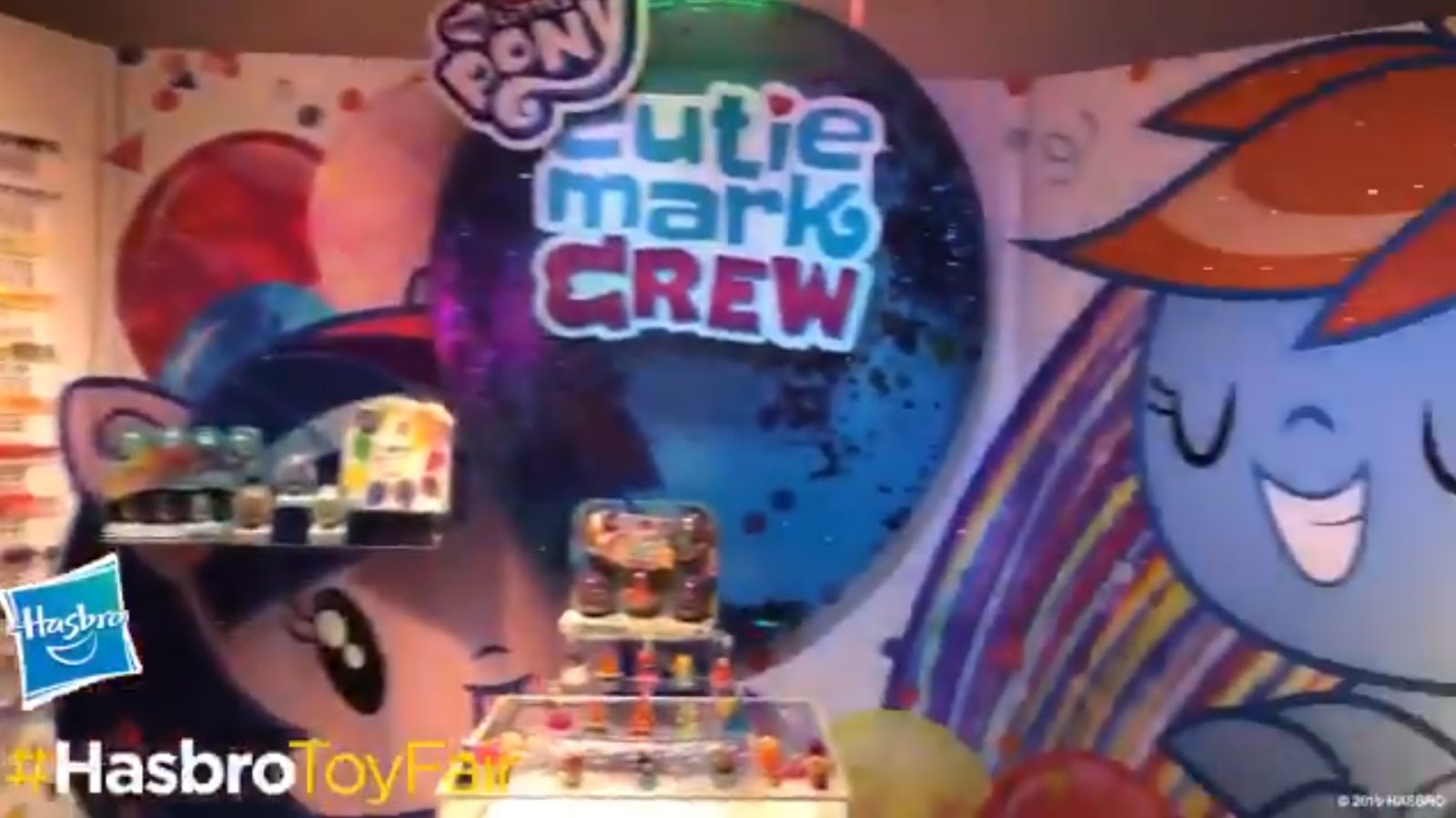 Sneak Peak of NY Toy Fair My Little Pony Stand | MLP Merch
