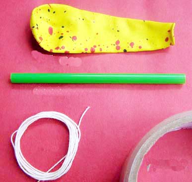 experimentos de quimica: Globo Cohete