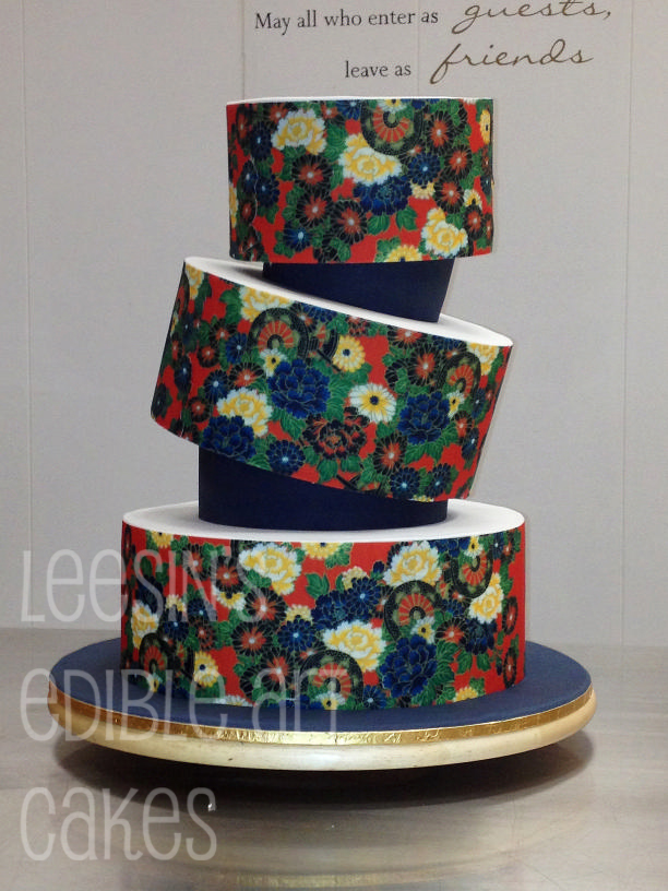 Penang Wedding Cakes by Leesin: Origami Crane Cake