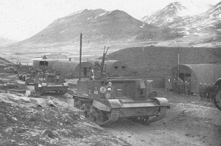 Armour force / Panssaroitu voima : Iceland role 1940