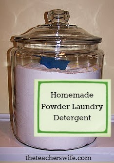 Homemade Powder Laundry Detergent - The Teacher's Wife