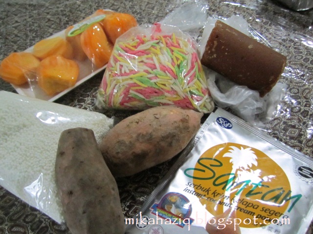 mikahaziq: Recipe Bubur Cha Cha