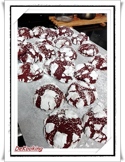DeKooking: GALLETAS CRAQUELADAS RED VELVET