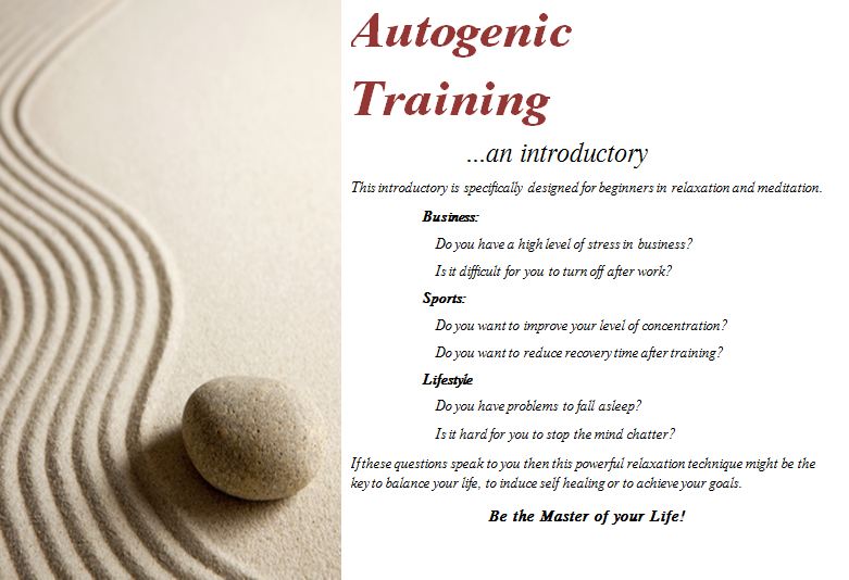Autogenic training