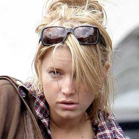 Jessica simpson without makeup |Hollywood Makeup