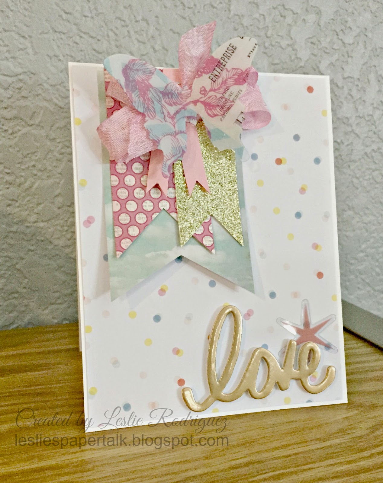 Paper Talk: Valentine's Day Card - Love