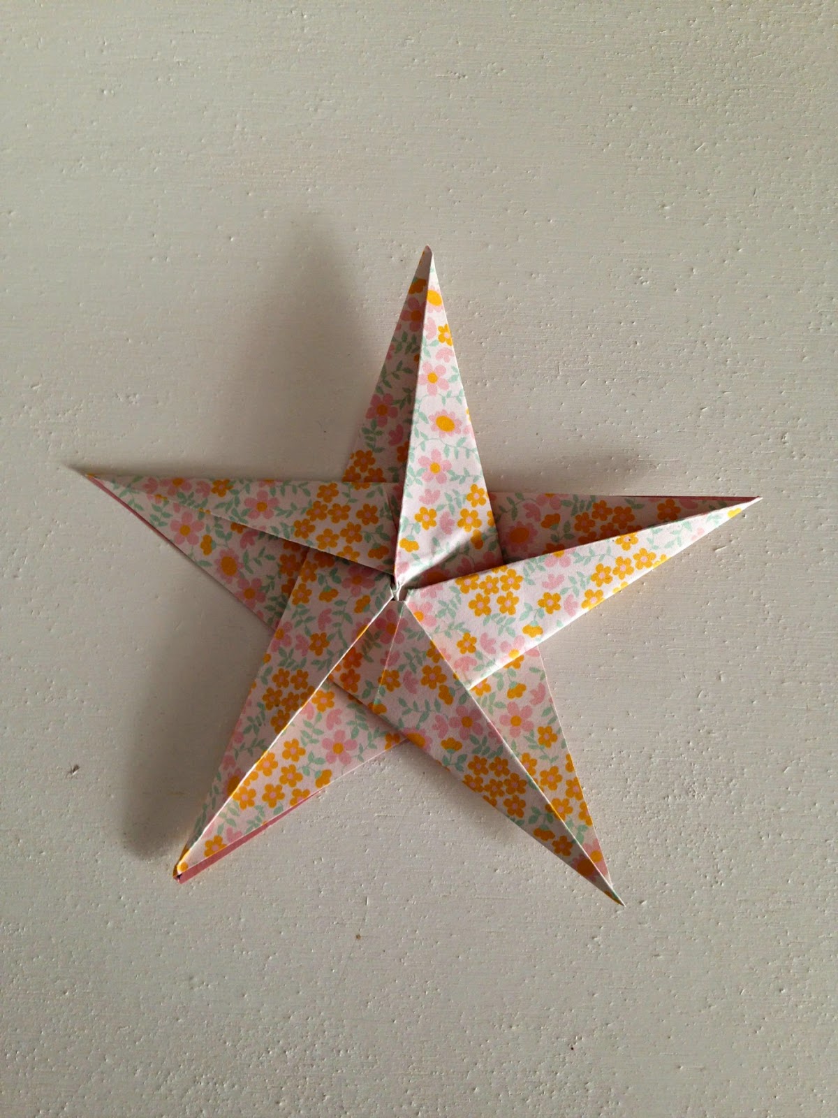 Cream Life: Tutorial stelle origami