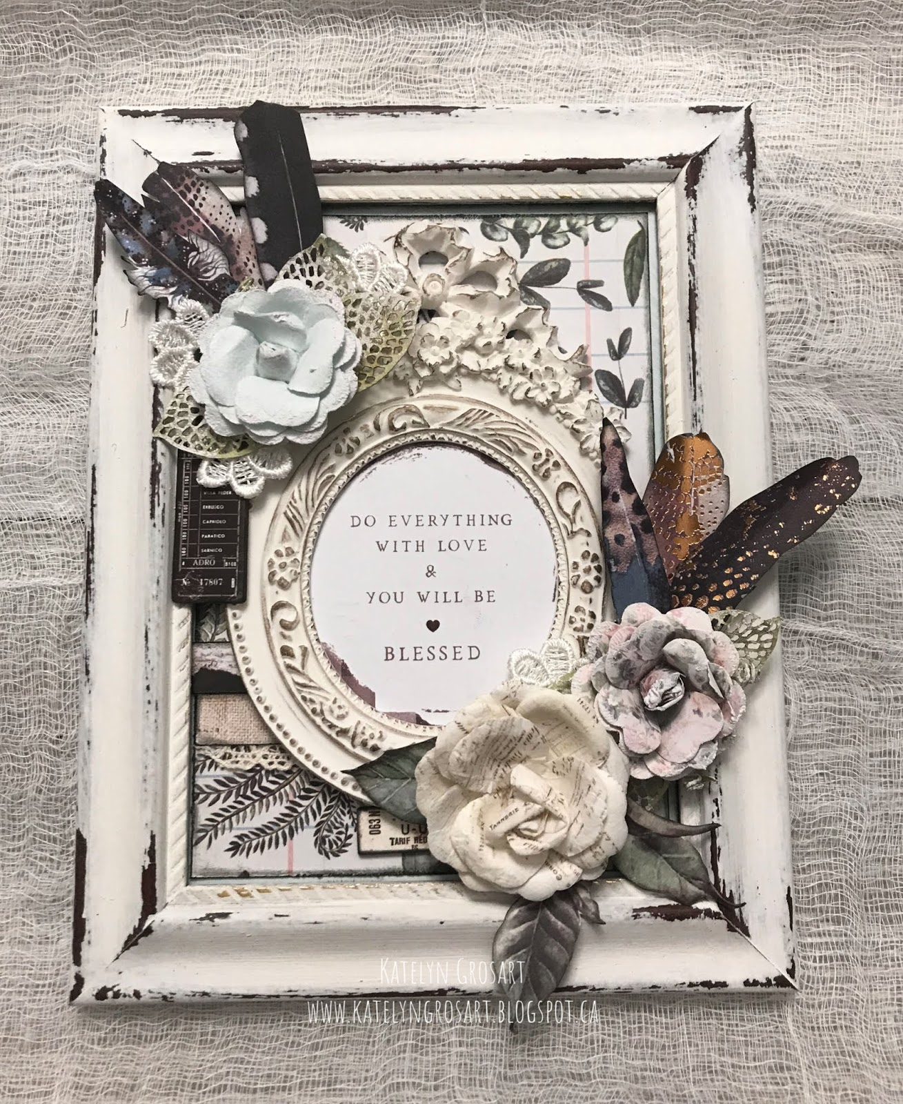 A Creative Journey: Do Everything with Love Altered Frame