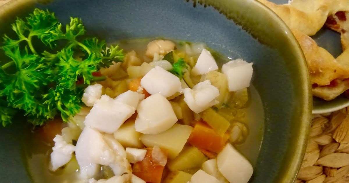 67 going on 50… : SCALLOP & WHITE BEAN POTAGE, a healthy indulgence