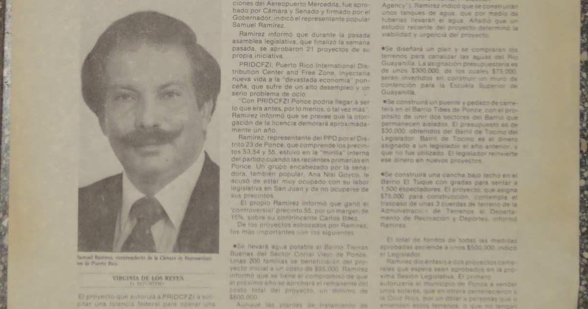 Gerardo: Recordando al licenciado y ex-legislador Samuel Ramírez Torres.