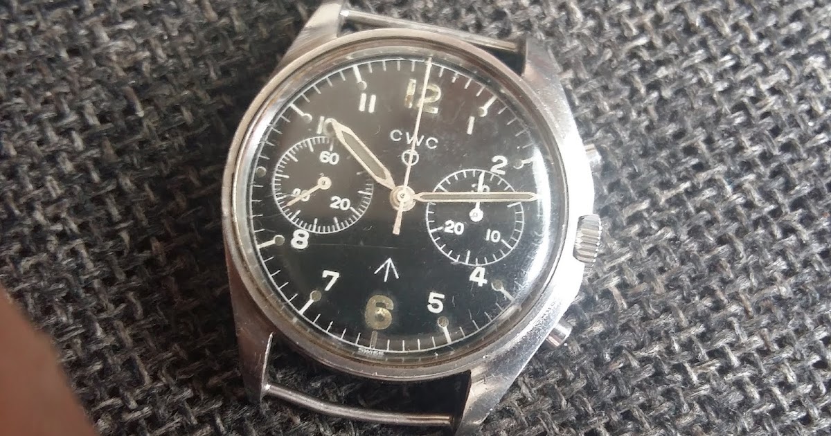 xDeath Market: (SOLD) Cabot Watch Company (CWC) RAF Chronograph
