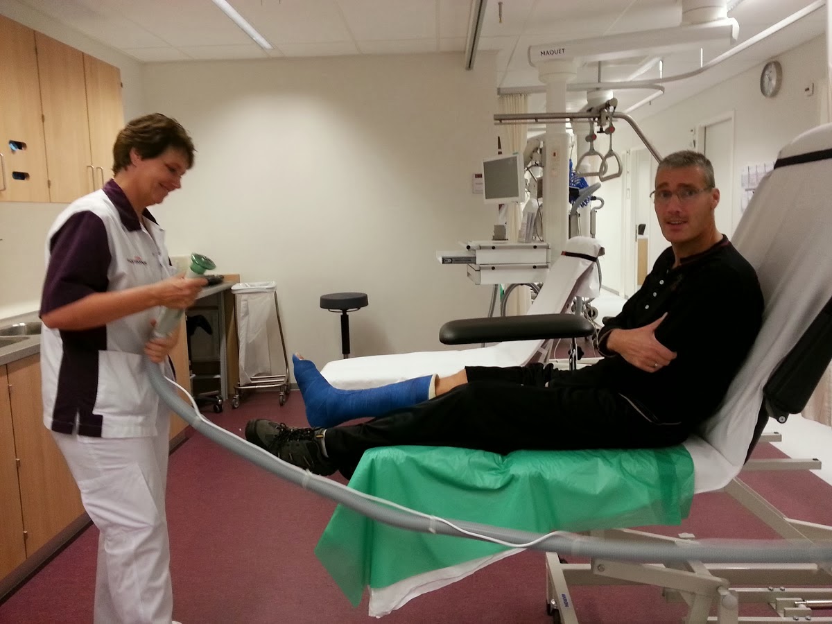 Yssie: Naar Loopgips