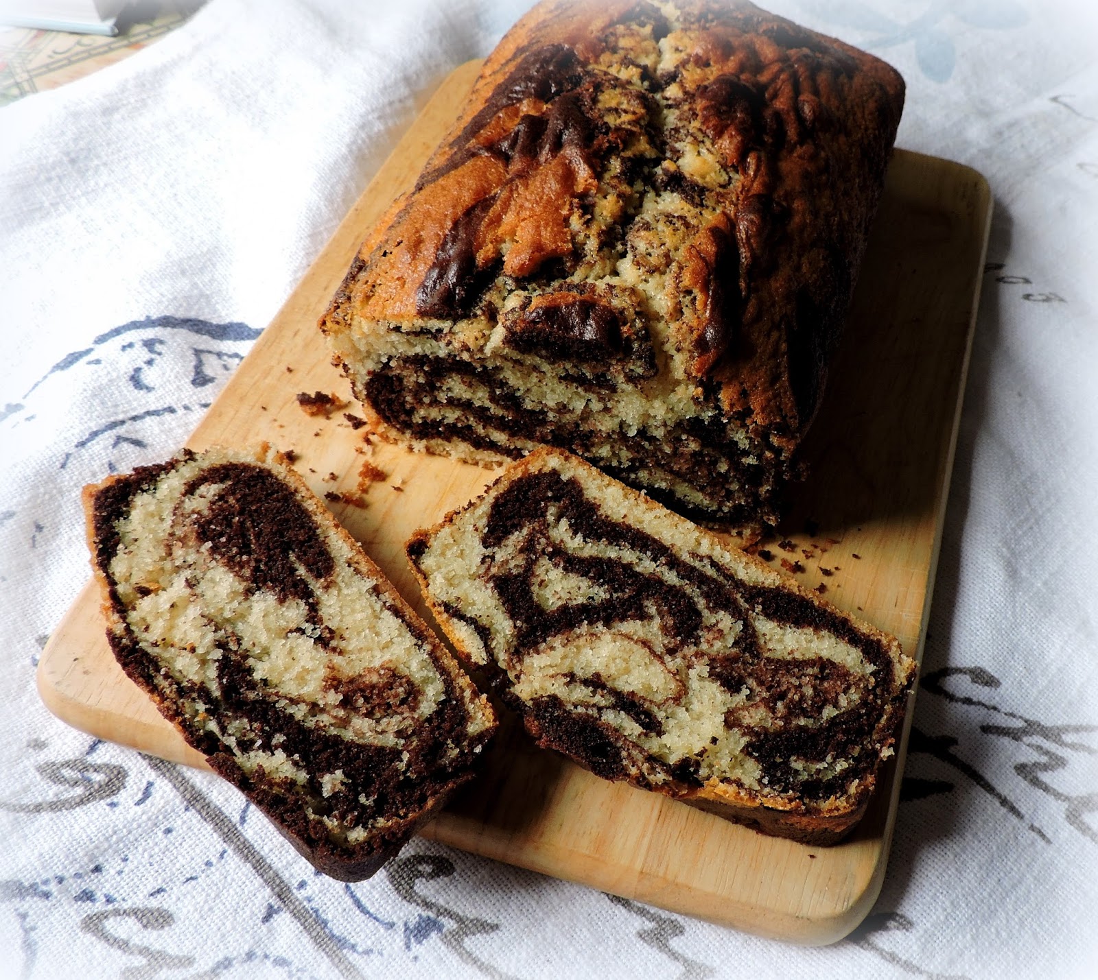 Chocolate Marble Cake | The English Kitchen