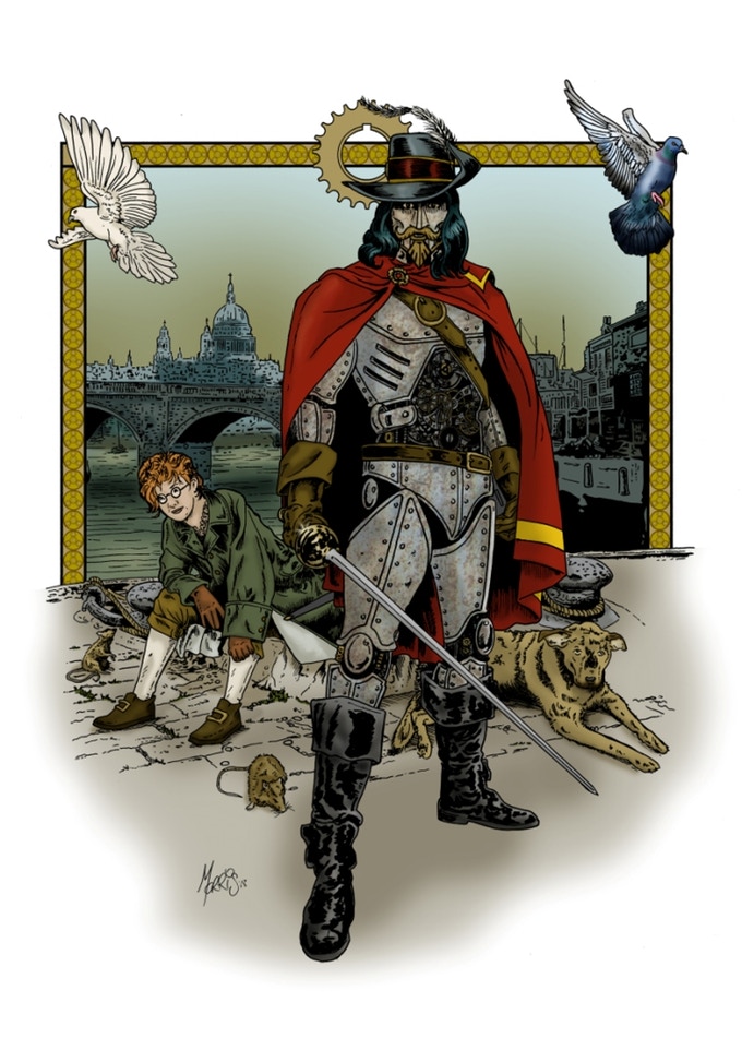 Boys Adventure Comics: The Clockwork Cavalier Kickstarter campaign in final push
