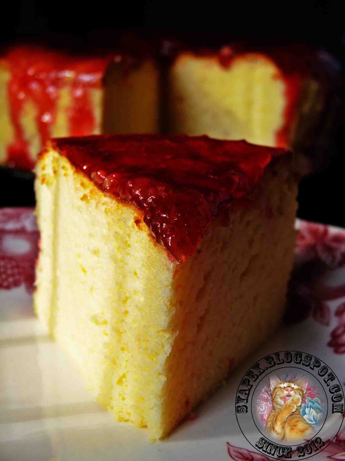 syapex kitchen: Cheddar Cheese Cake