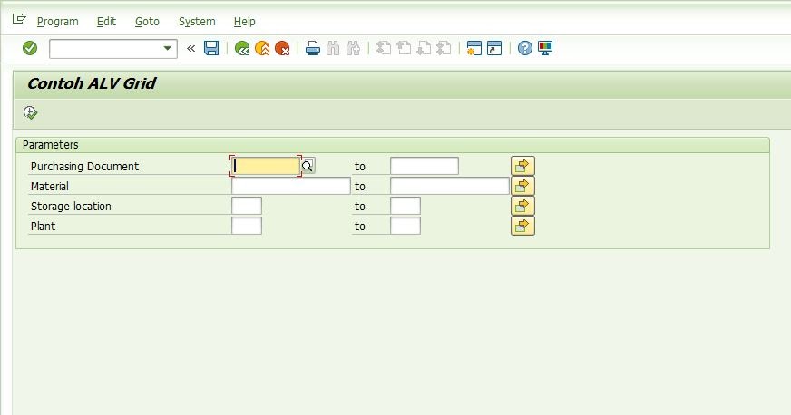 Membuat ALV Grid SAP ABAP