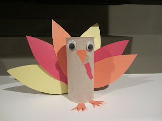 Lesson Plans Plus: Toilet paper Tube Turkeys and Scarecrows