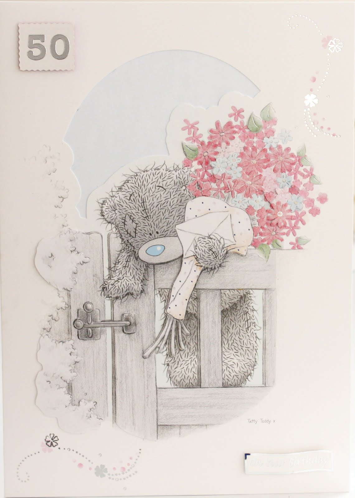 Purple Butterfly Crafts: Tatty Teddy