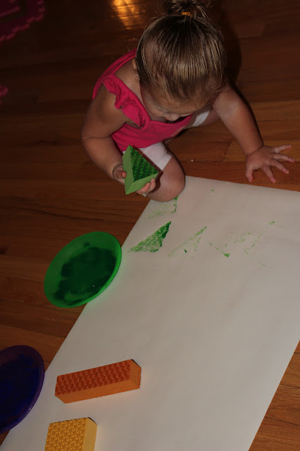 Momma's Fun World: Texture block painting