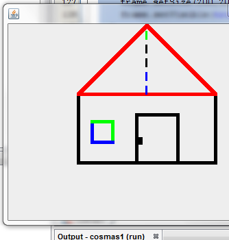 MEMBUAT GAMBAR RUMAH SEDERHANA DENGAN JAVA AWT (NETBEANS)