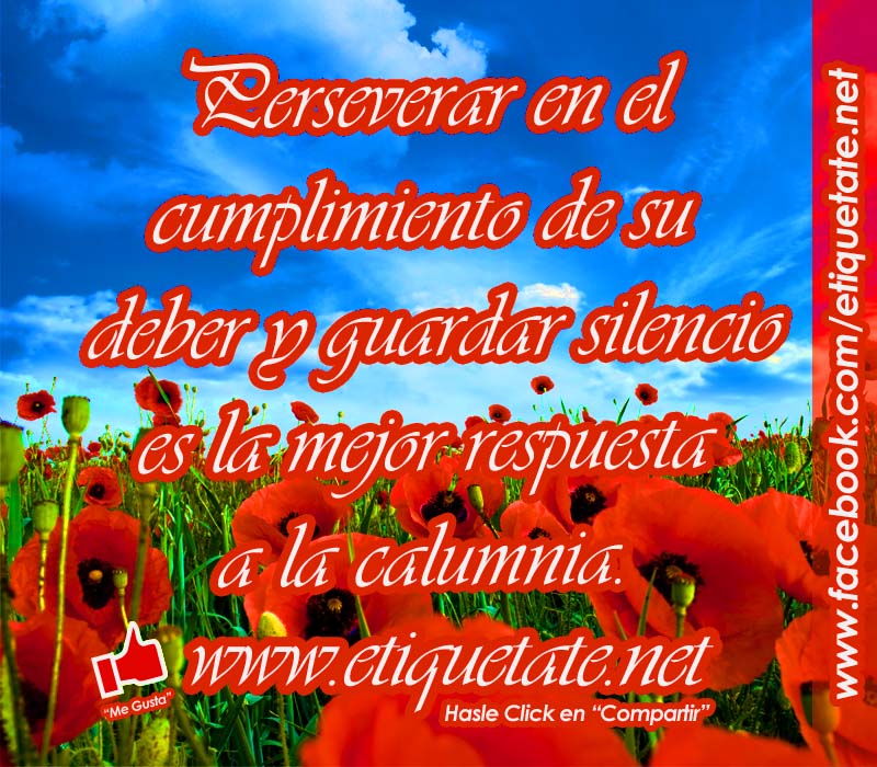 Increíbles Mensajes sobre calumniar