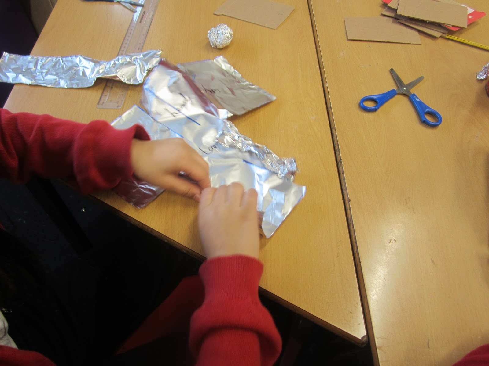 Adventures In Art: Tin Foil Sculpting
