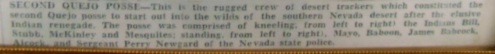 Mojave Brad: Queho, the nations last renegade indian.