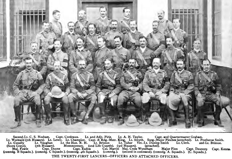 Major General John Vaughan CB CMG DSO and the Charge of the 21st ...