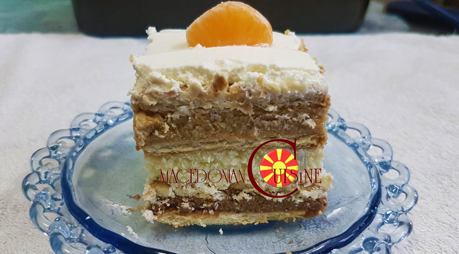 CREAMY BISCUIT CAKE WITH 3 FLAVORS (NO BAKING) ~ Macedonian Cuisine