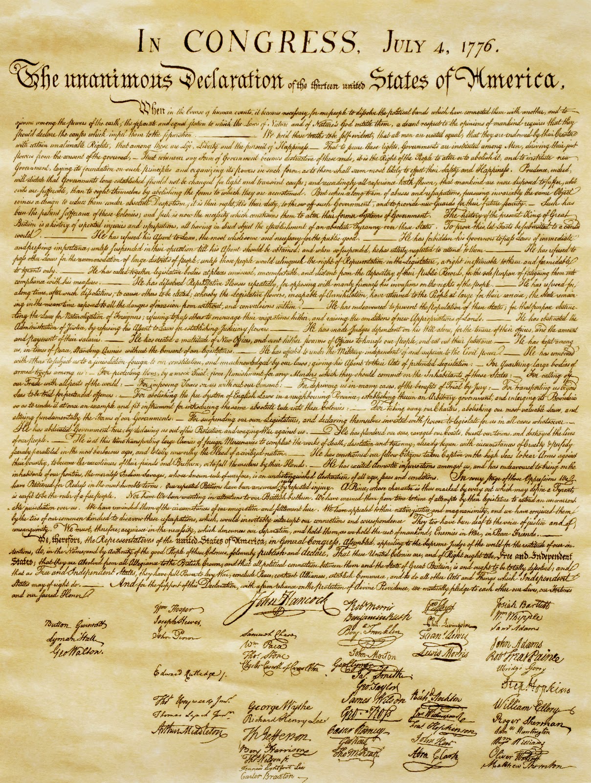 8th Grade US History Blog: Declaration of Independence