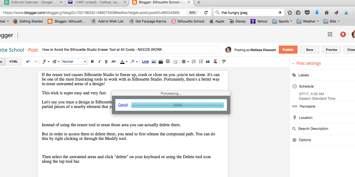 How to Avoid the Silhouette Studio Eraser Tool at All Costs ...
