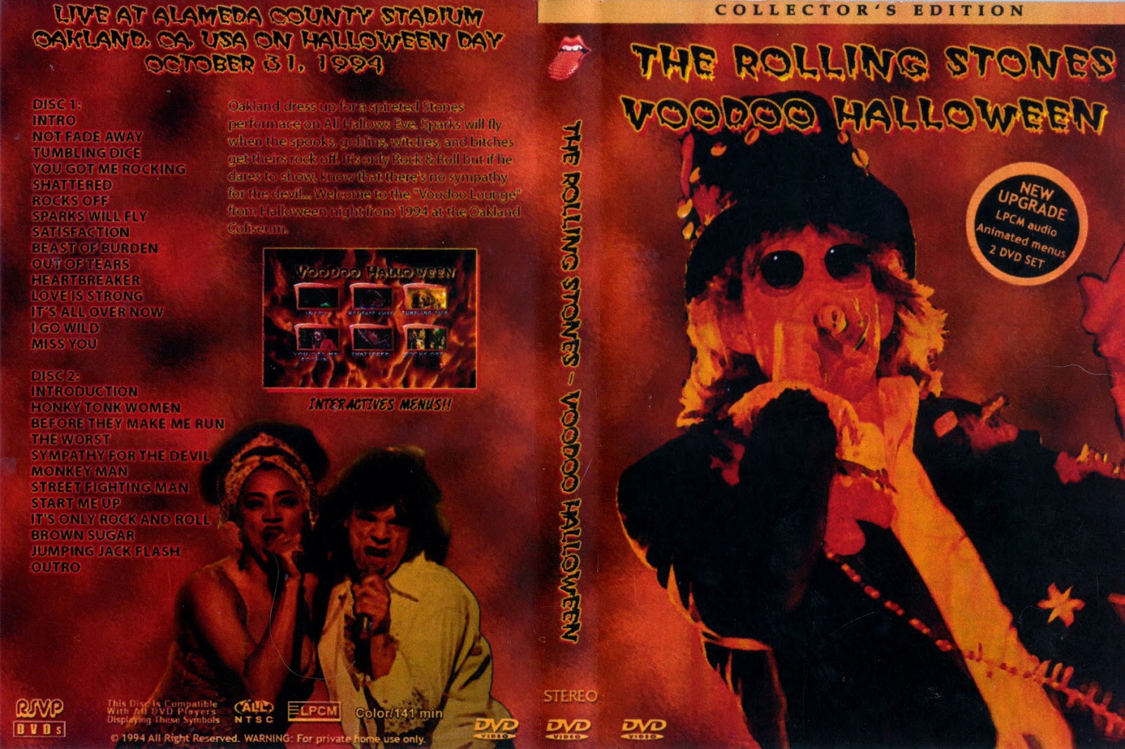 T.U.B.E.: The Rolling Stones - 1994-10-31 - Oakland, CA (DVDfull pro-shot)