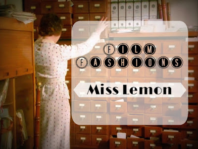 Mode de Lis: Film Fashions · Poirot's Miss Lemon